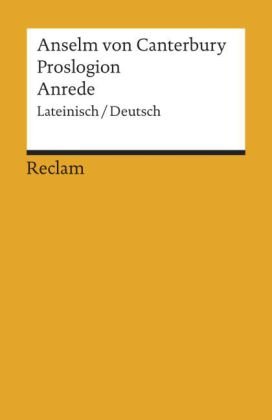 Proslogion/Anrede | Sarto Verlag